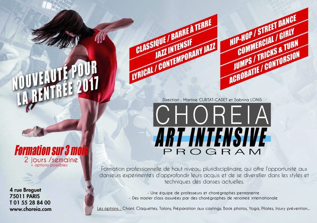 [AUDITIONS EN COURS] FORMATION DANSEUR HAUT NIVEAU chez CHOREIA (Paris ...